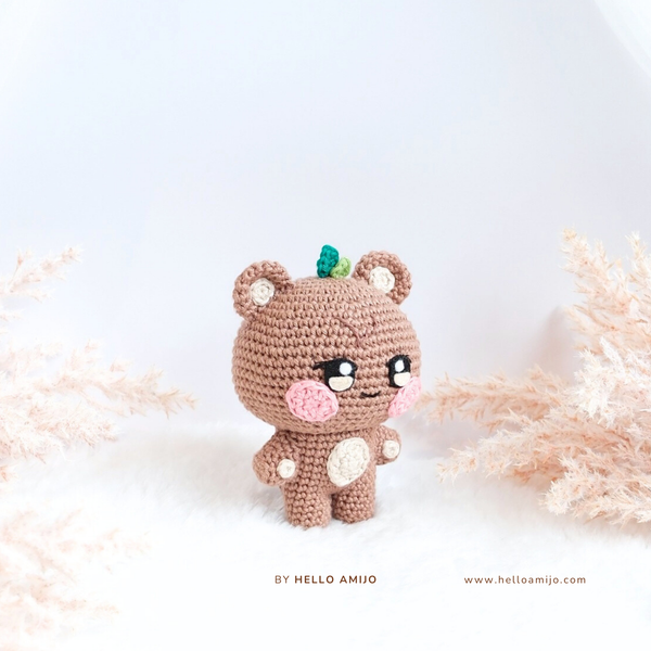 JJONGbear Aniteez Amigurumi Crochet Pattern PDF – Hello Amijo