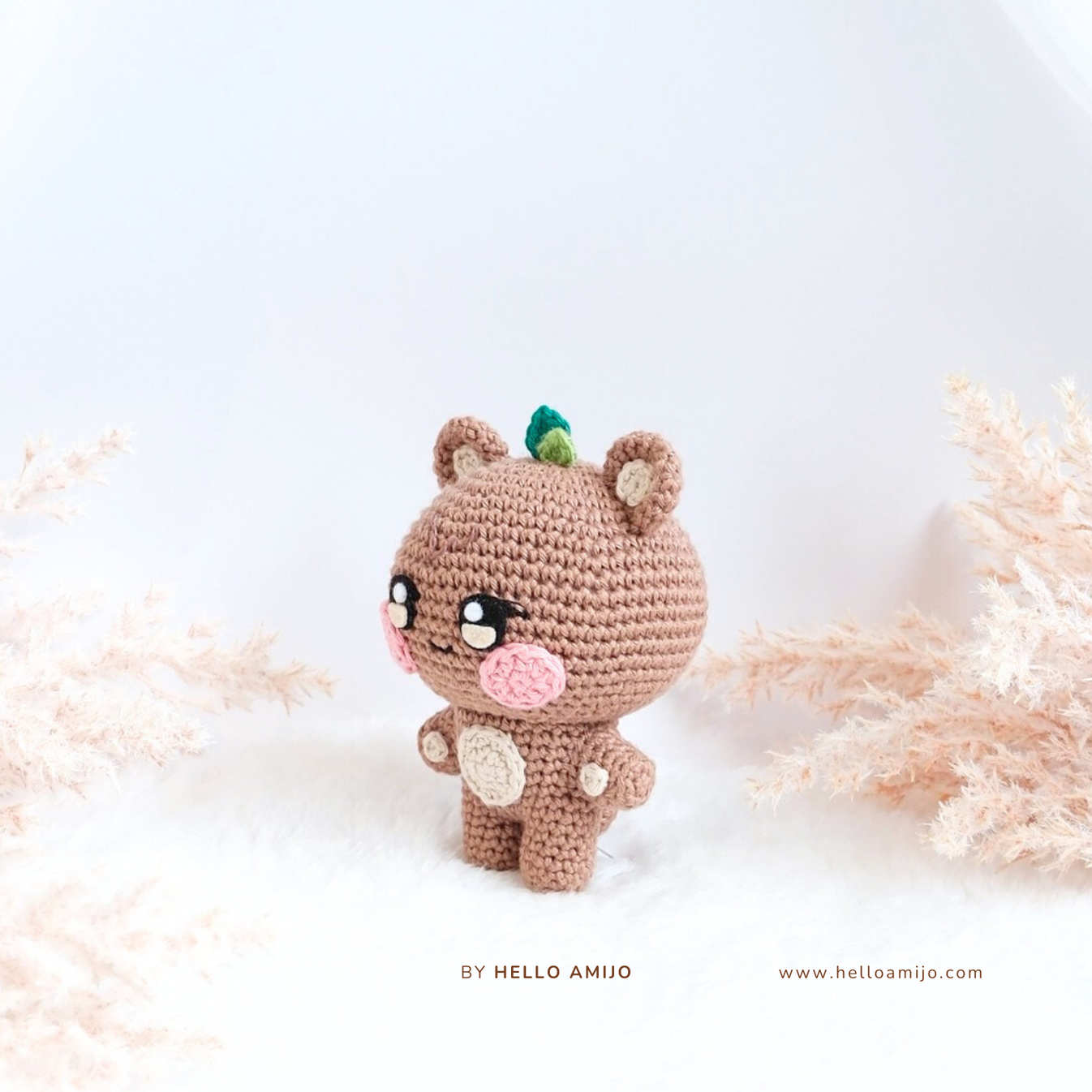 JJONGbear Aniteez Amigurumi Crochet Pattern PDF – Hello Amijo