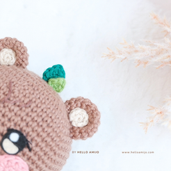 JJONGbear Aniteez Amigurumi Crochet Pattern PDF – Hello Amijo