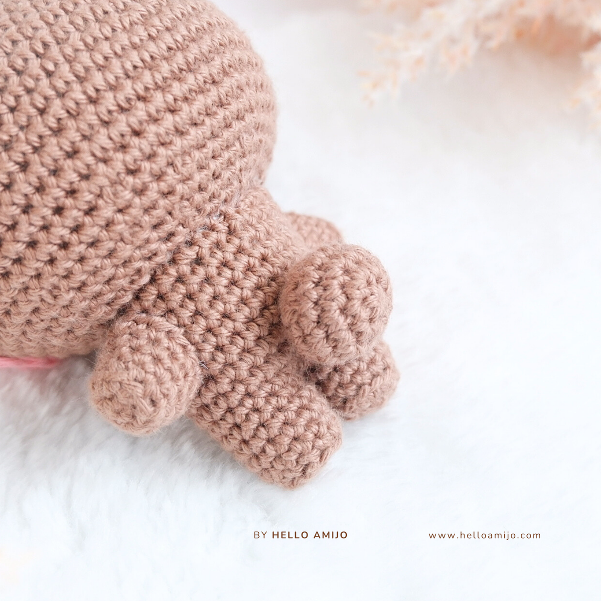 JJONGbear Aniteez Amigurumi Crochet Pattern PDF – Hello Amijo